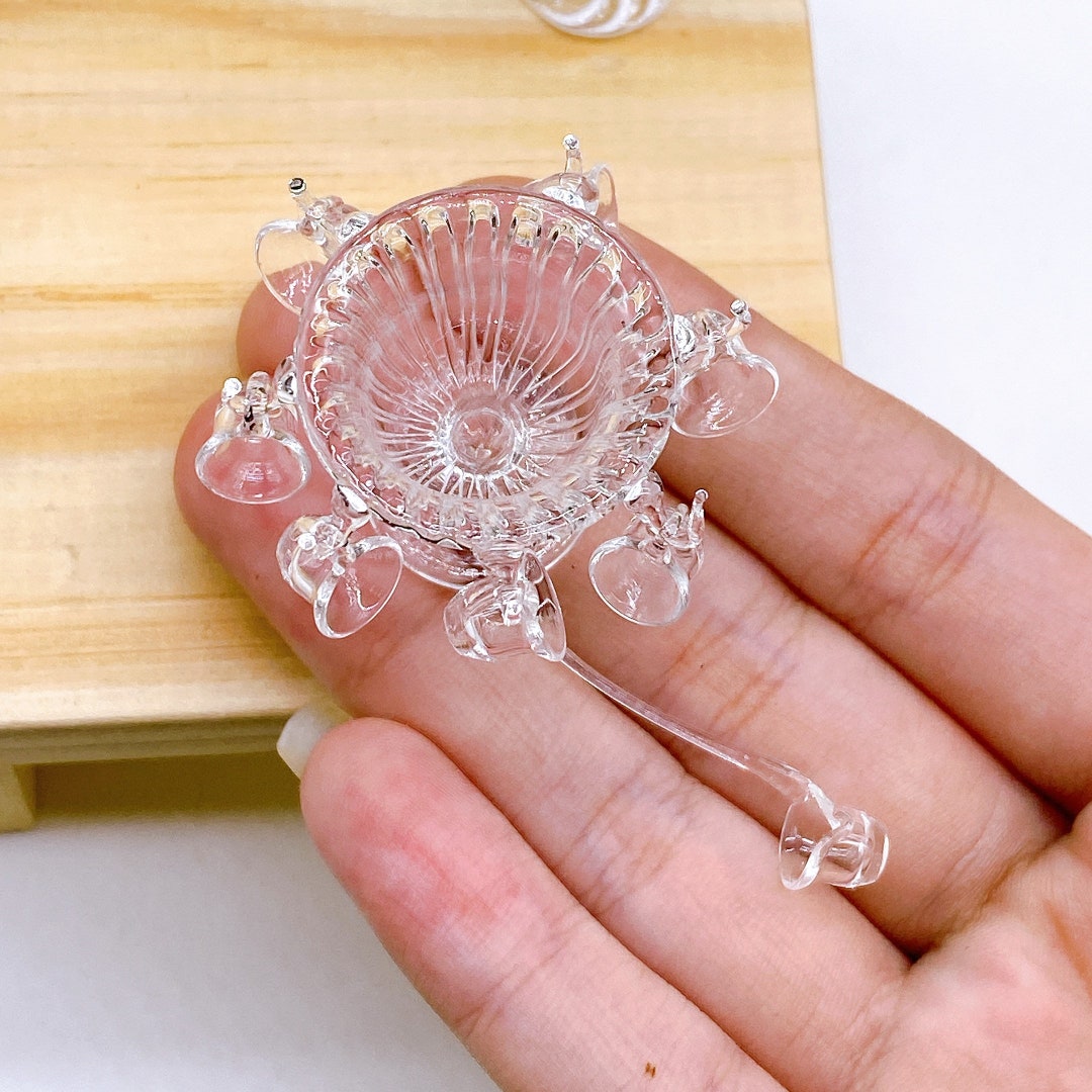 Miniature Bowl Glass Set, Miniature Glasses, Miniature Jewelry ...