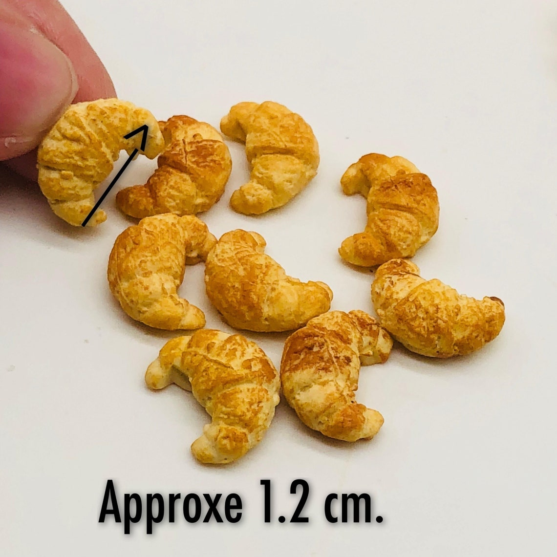 10 Pieces Miniature Breadminiature Bakeryminiature | Etsy