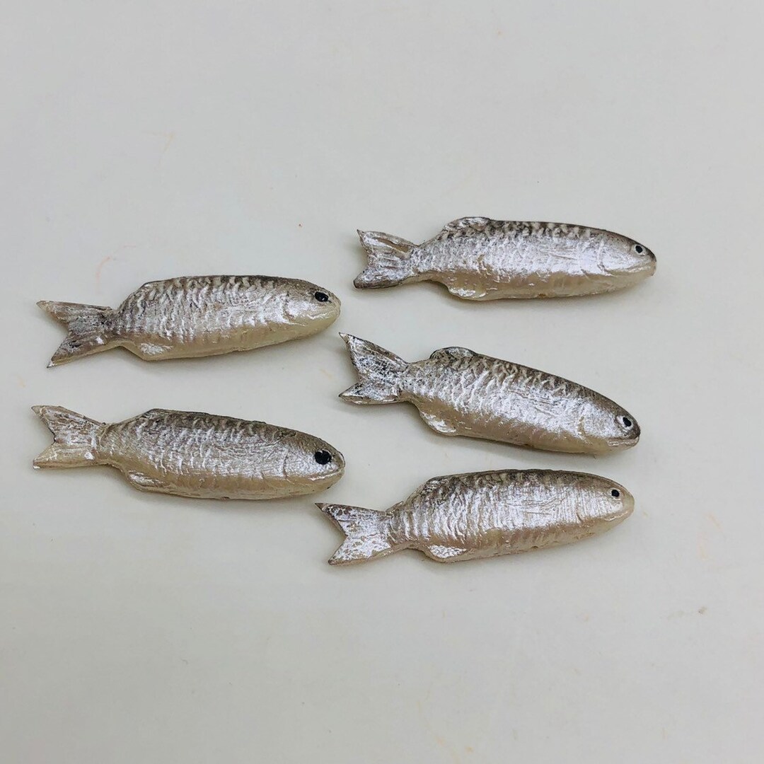 5 Pieces Miniature Fish Look Beautiful and Realistic for Garden Houses ...