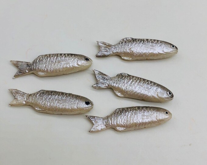 5 Pieces Miniature Fish Look Beautiful and Realistic for Garden Houses ...