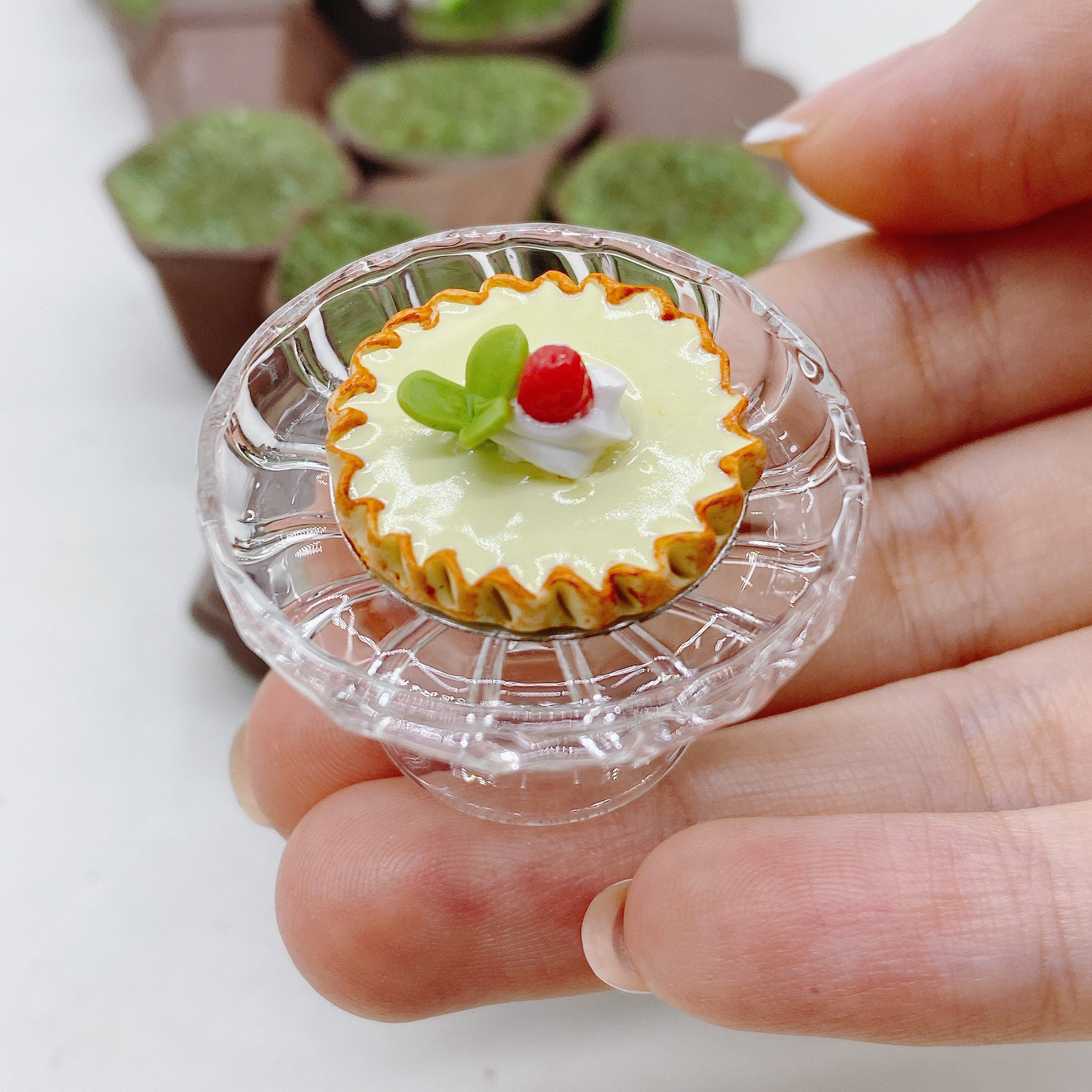 Miniature Fruit Pieminiature Fruit Cakeminiature - Etsy