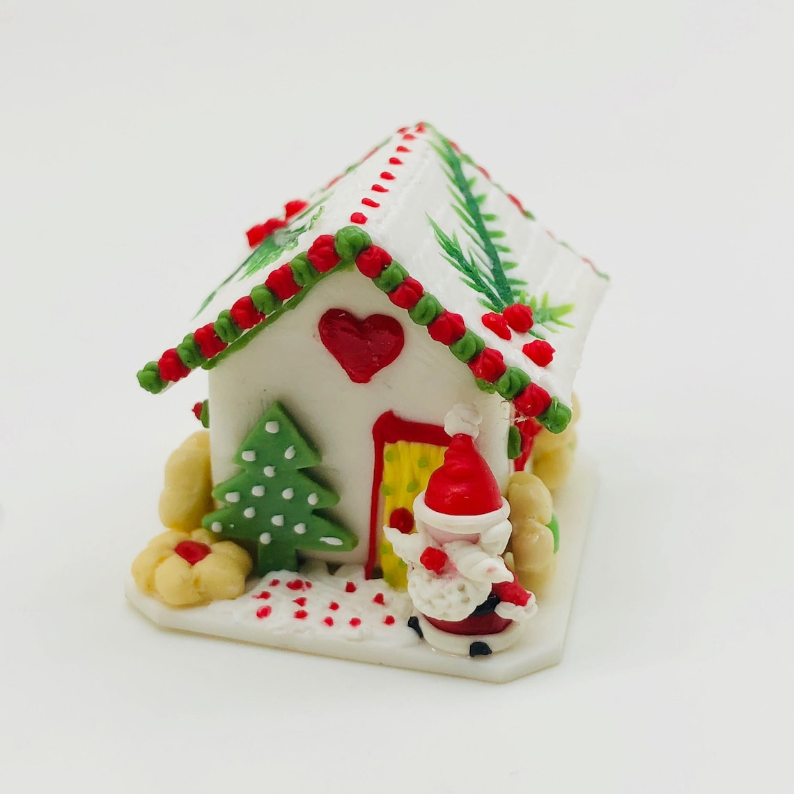 Miniature Gingerbread House 3dminiature Christmas | Etsy