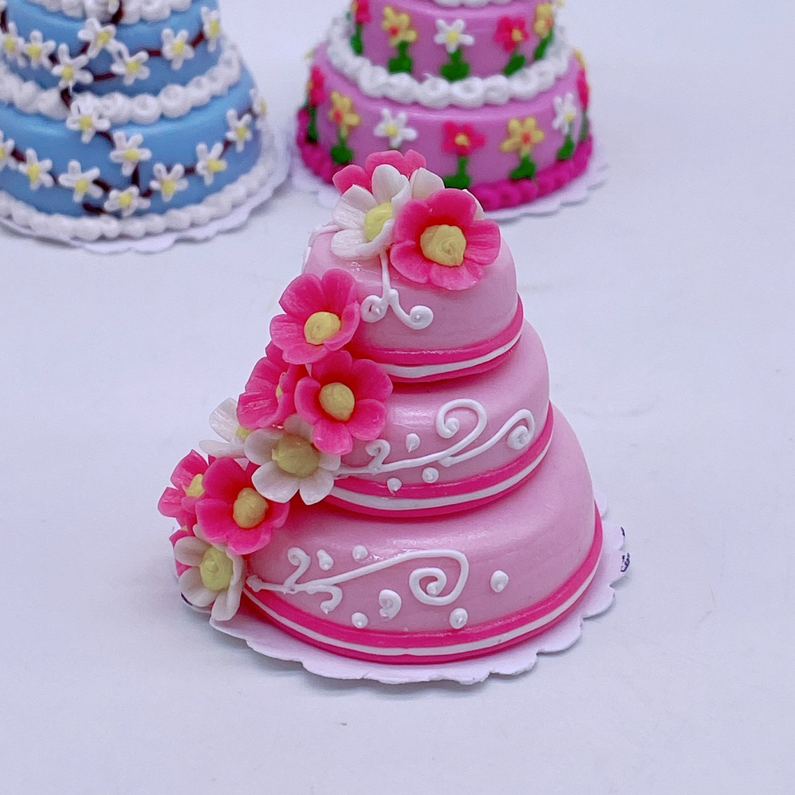 Miniature 3 Layer Sweet Cake Miniature Sweet Cake for - Etsy