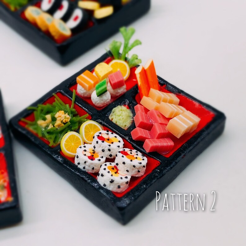 Miniature Japan Food Set Bento Miniature Food Miniature - Etsy