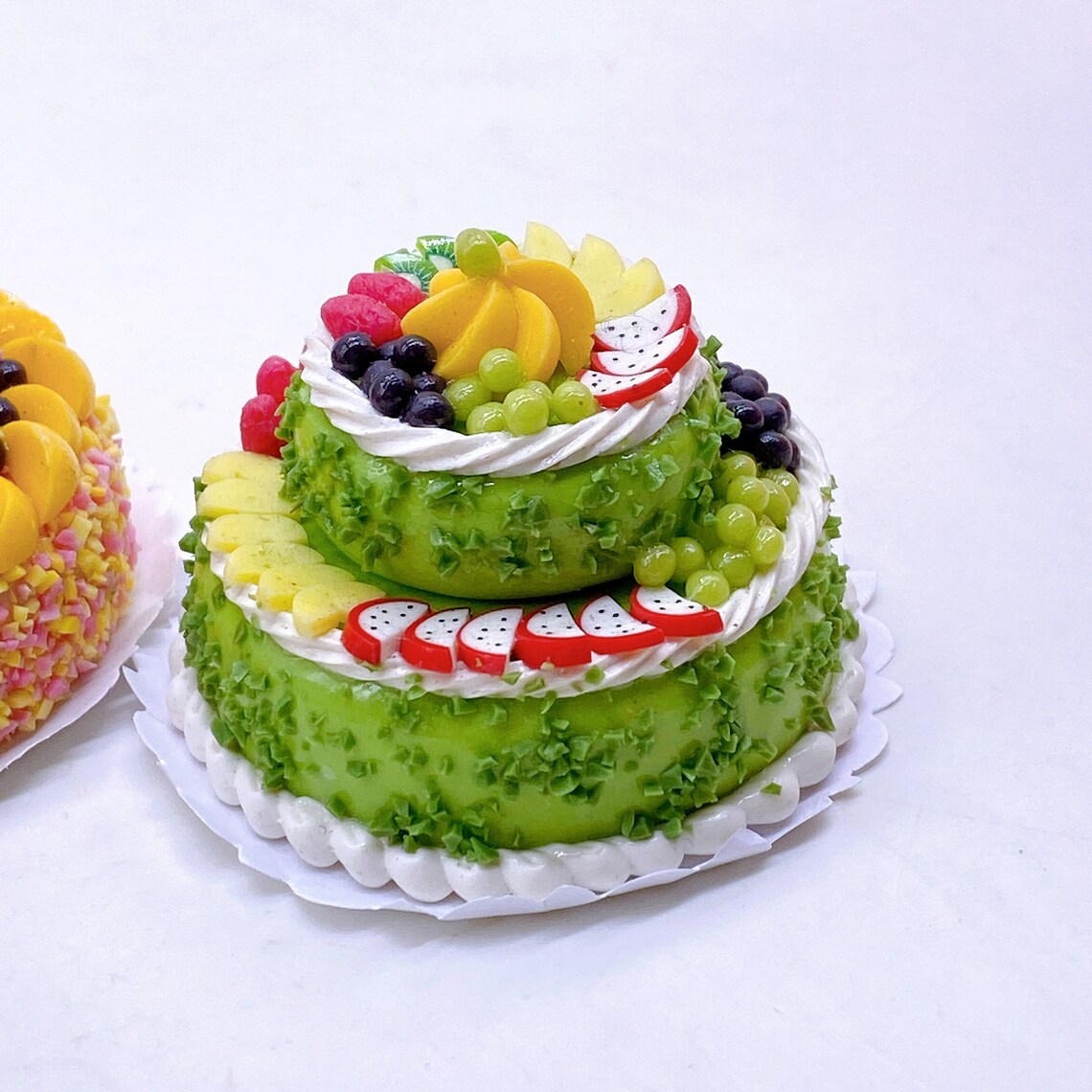 Miniature 2 Layer Fruit Cake Miniature Sweet Cake for - Etsy