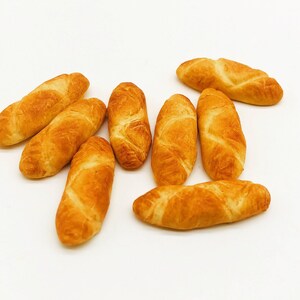 10 Pieces Miniature Bread,miniature Bakery,miniature Sweet,dolls and ...