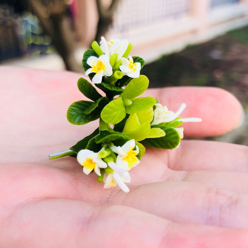 3 Pieces Miniature Flower Miniature Garden Dollhouse | Etsy