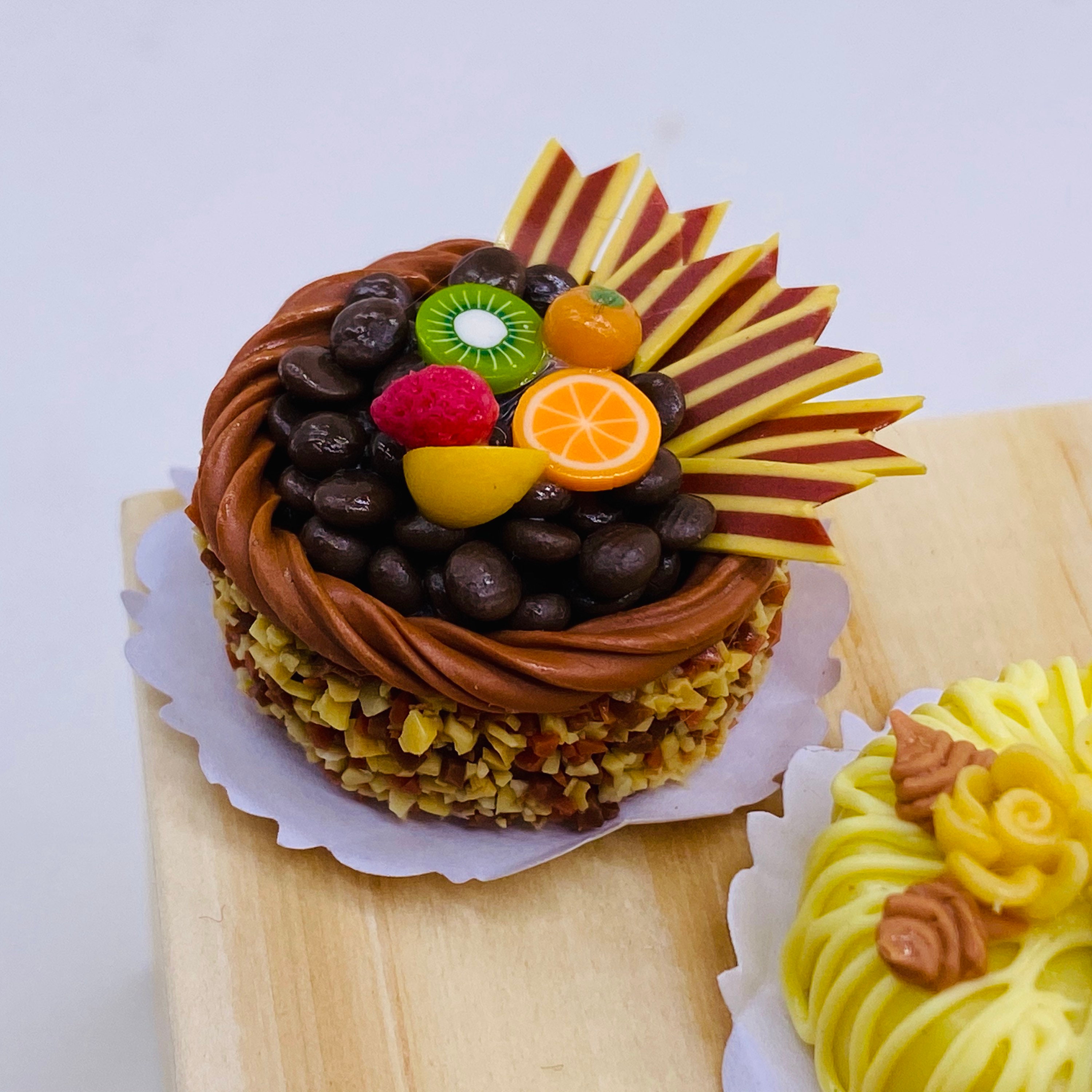 Miniature Cake Miniature Fake Food Miniature Sweet - Etsy