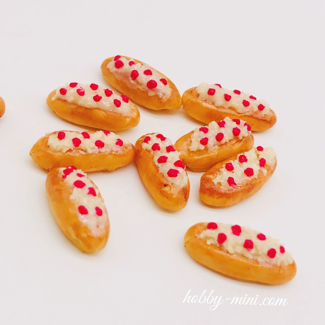10 Pieces Miniature Bread,miniature Bakery,miniature Sweet,dolls and ...