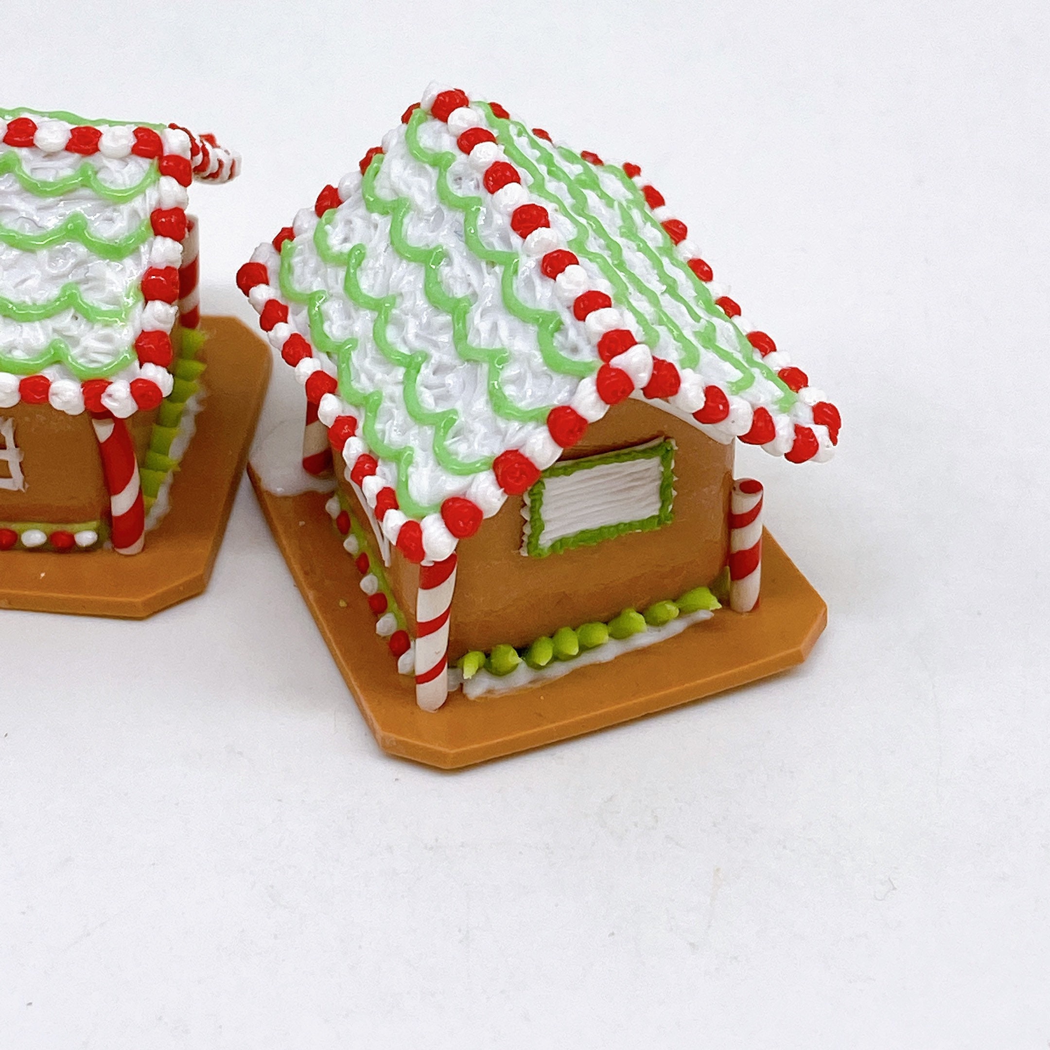 Miniature Gingerbread House 3dminiature Christmas | Etsy