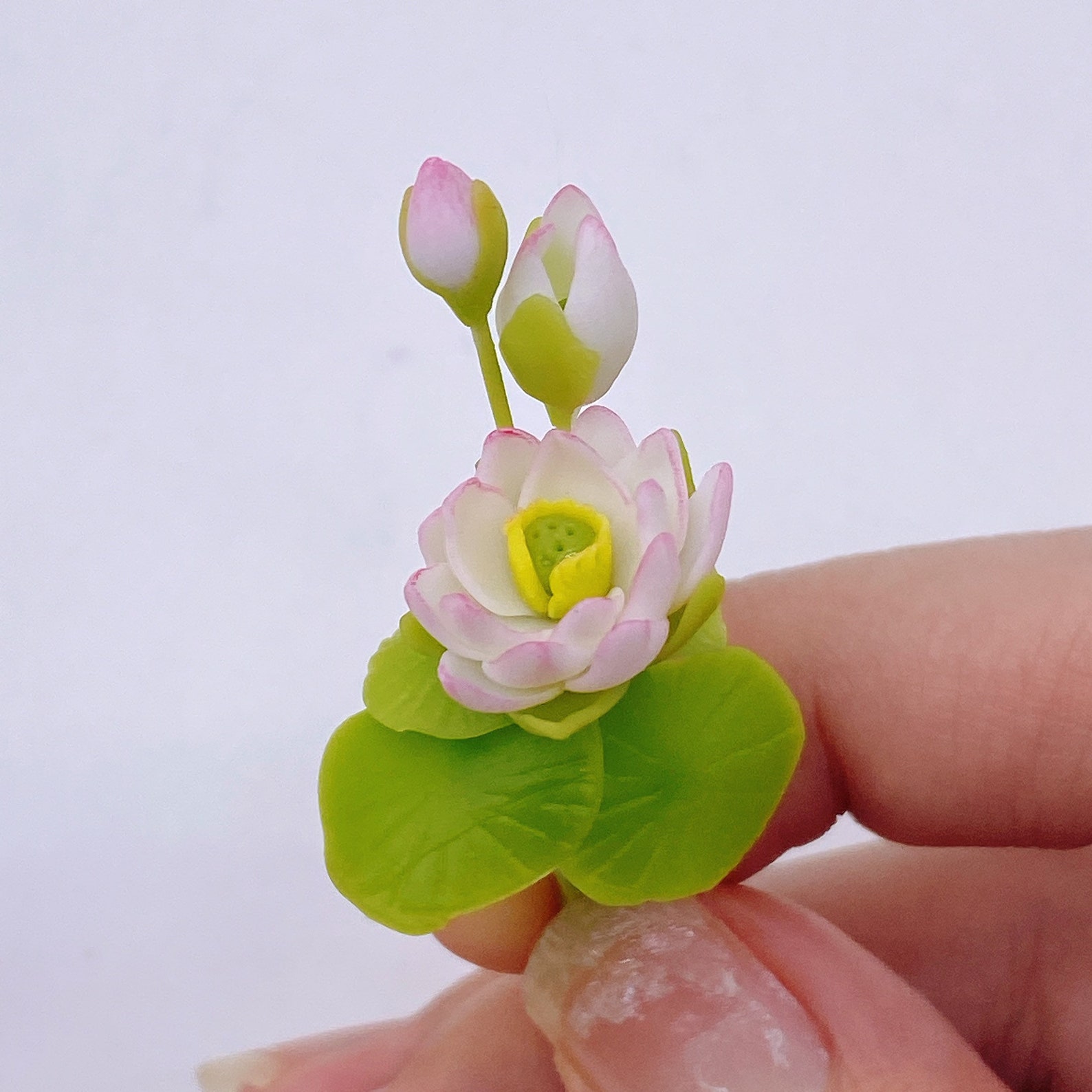 4 Bundles Miniature Lotus Miniatureflower Miniature Garden - Etsy