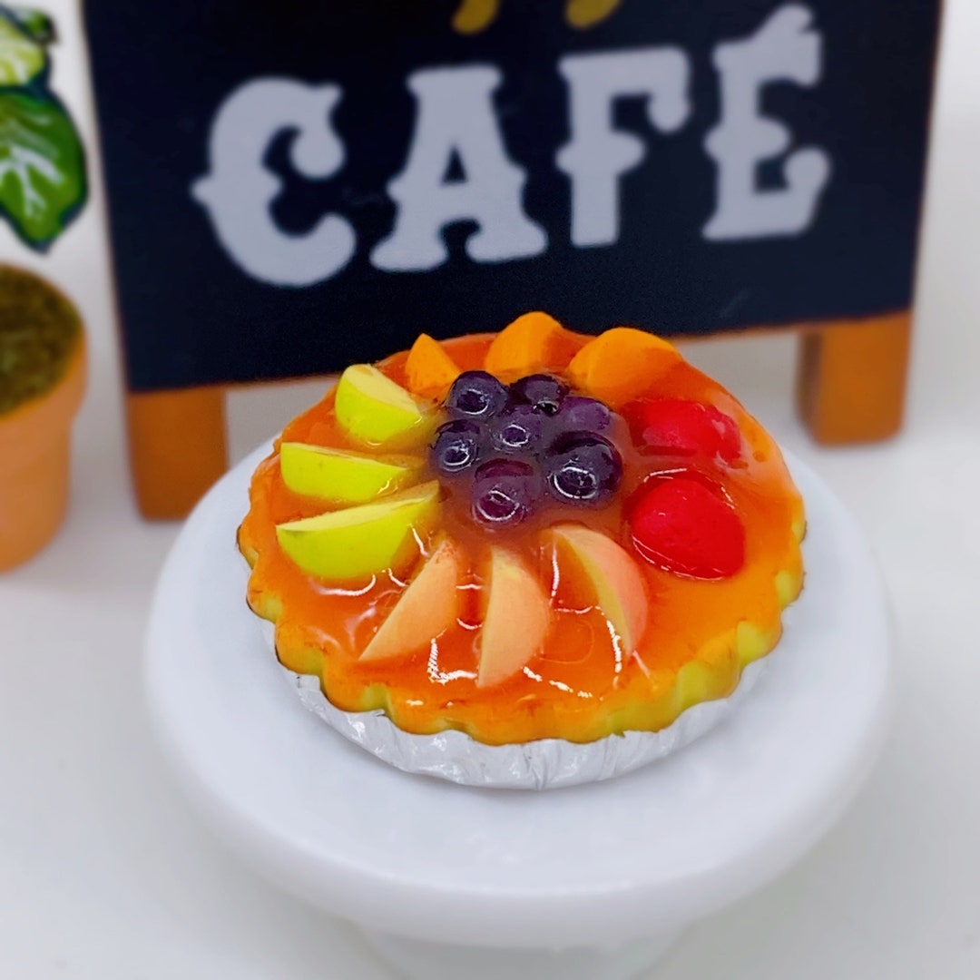 Miniature Fruit Tart, Miniature Fake Food, Miniature Bakery, Miniature ...
