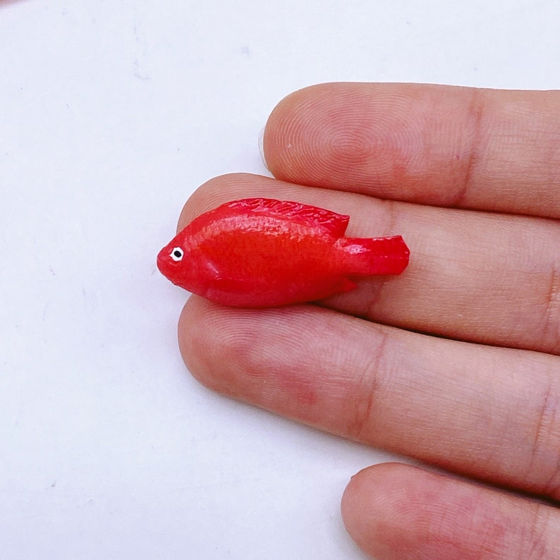 5 Pieces Miniature Fish Look Beautiful and Realistic for - Etsy