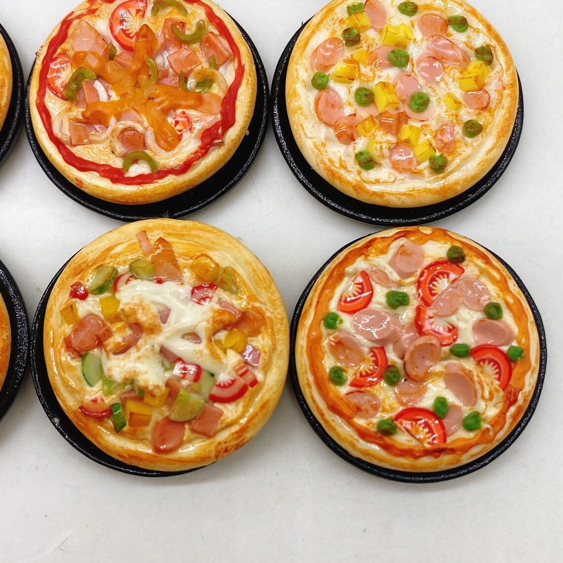 Miniature Fake Pizzaminiature Food Miniature Bakery - Etsy