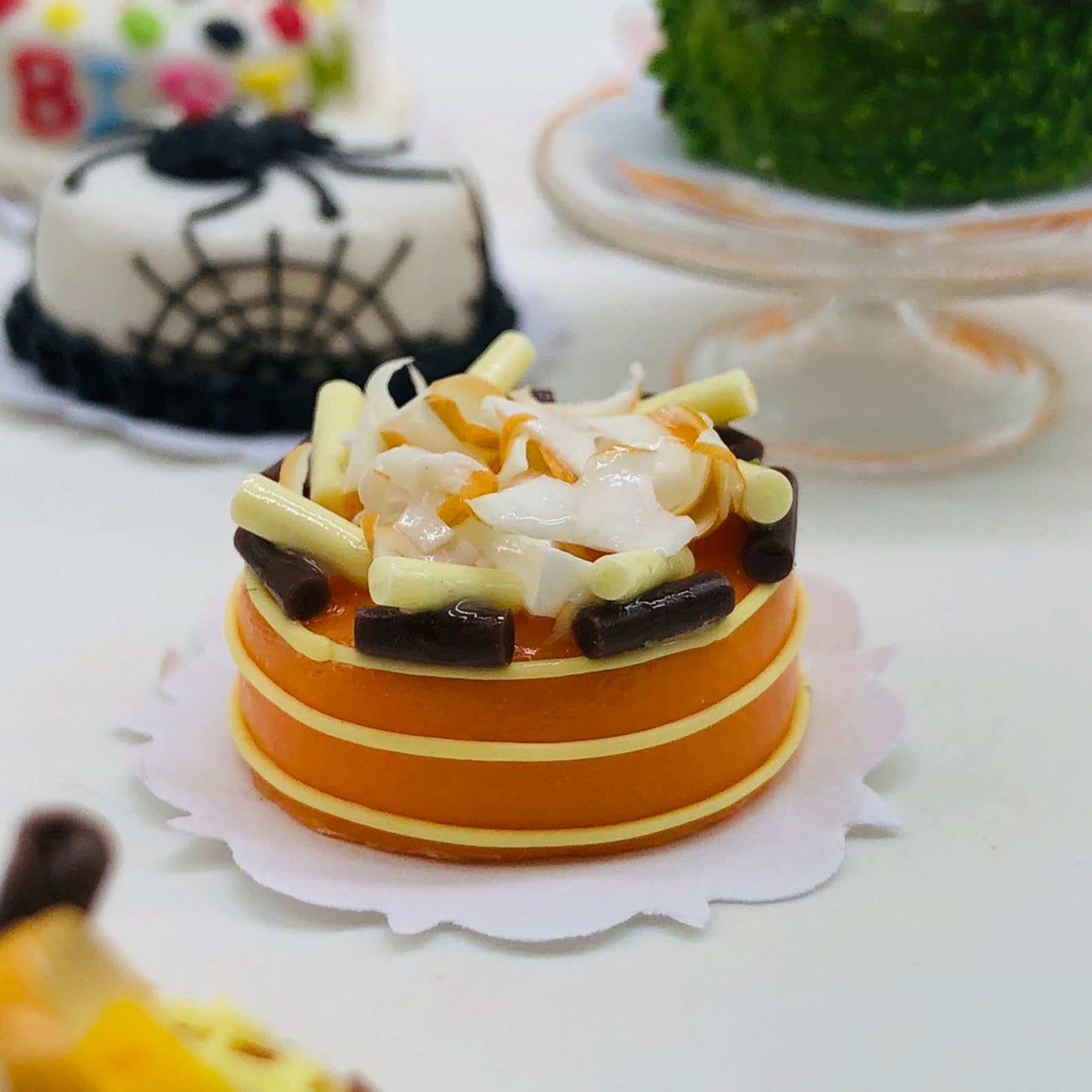 Miniature Cake Clay Polymer, Miniature Bakery, Miniature Sweet ...