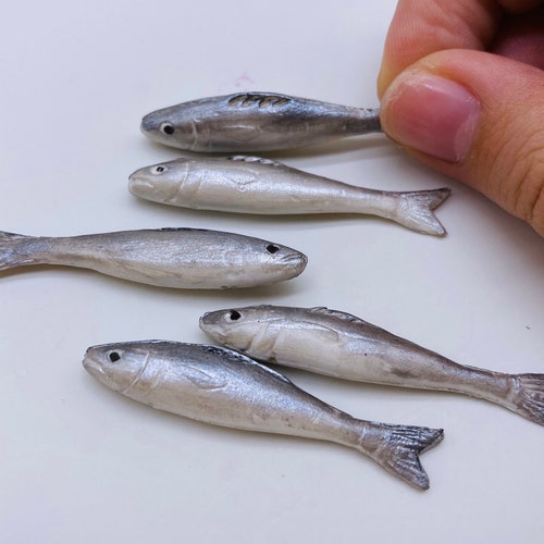 5 Pieces Miniature Fish Look Beautiful and Realistic for - Etsy
