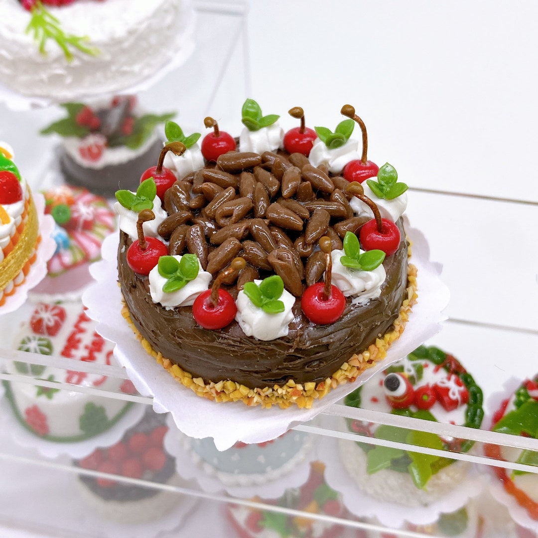Miniature Chocolate Cake ,miniature Cake,miniature Fake Food, Miniature ...
