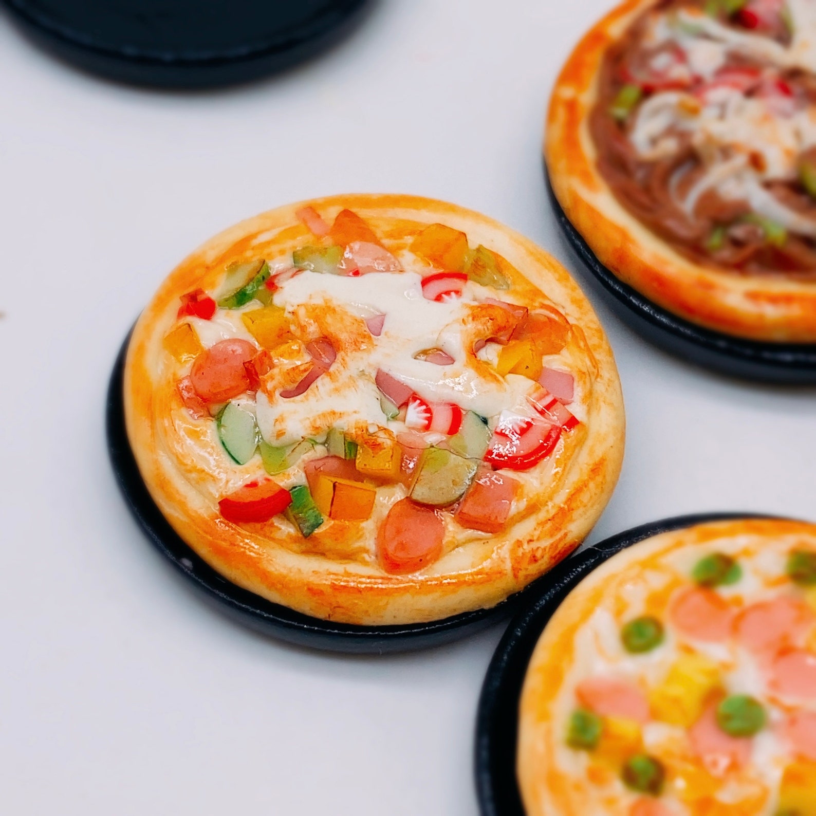 Miniature Fake Pizzaminiature Food Miniature Bakery - Etsy