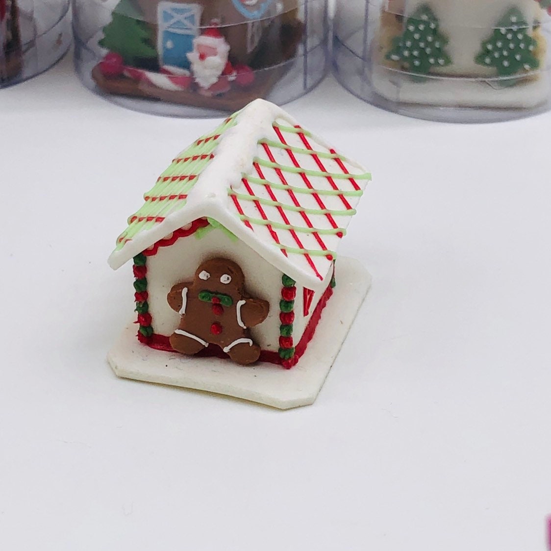 Miniature Gingerbread House 3dminiature Christmas | Etsy