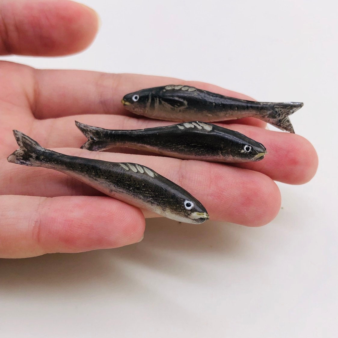 5 Pieces Miniature Fish Look Beautiful and Realistic for | Etsy