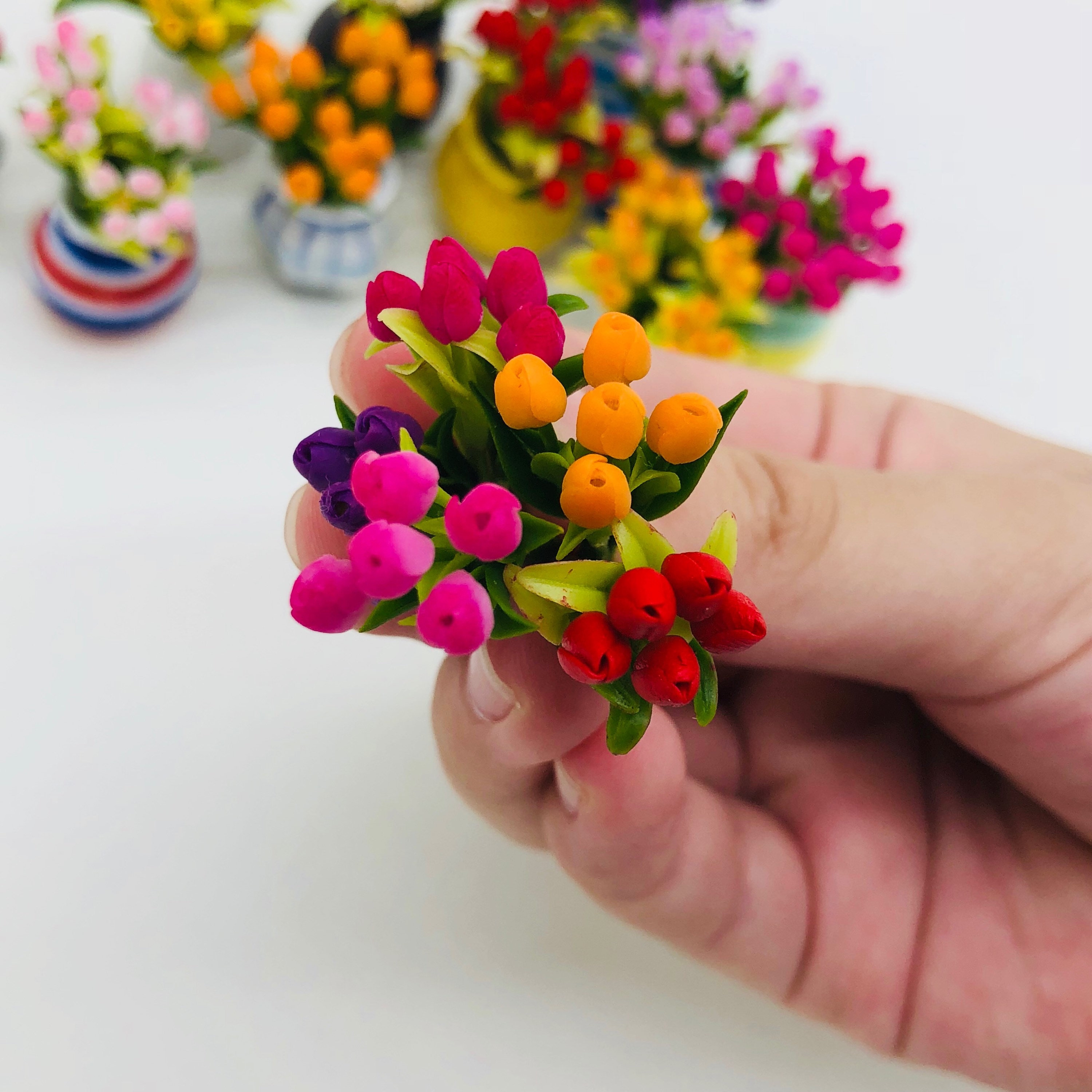 Miniature Tulip Miniature Flower and Miniature Orchids Petit - Etsy