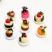 8 Pieces Miniature Mini Cake Set, Miniature Cake for Doll's House ...