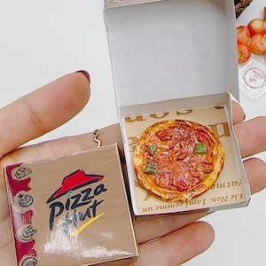 Miniature Fake Pizza,miniature Food, Miniature Bakery, Miniature Sweet ...