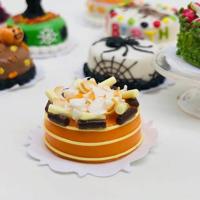 Miniature Cake Clay Polymer, Miniature Bakery, Miniature Sweet ...