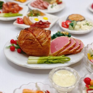 Miniature Ham, Miniature Fake Food, Miniature Food for Dollhouse - Etsy