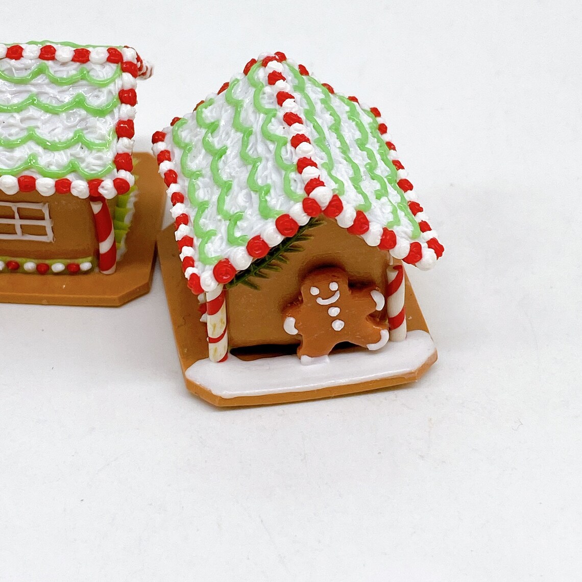 Miniature Gingerbread House 3dminiature Christmas | Etsy