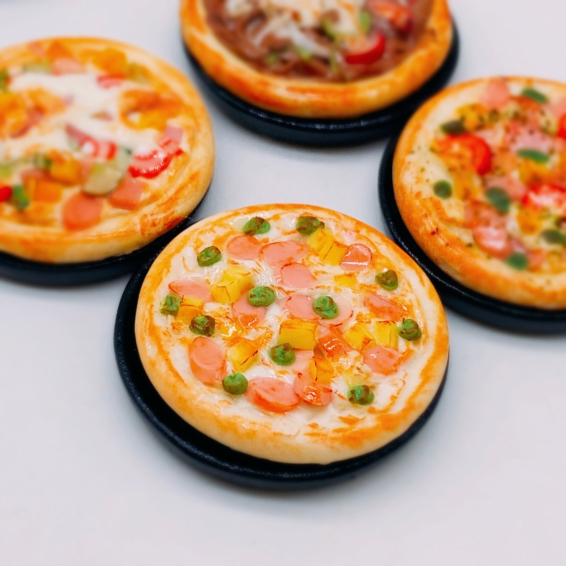 Miniature Fake Pizzaminiature Food Miniature Bakery - Etsy