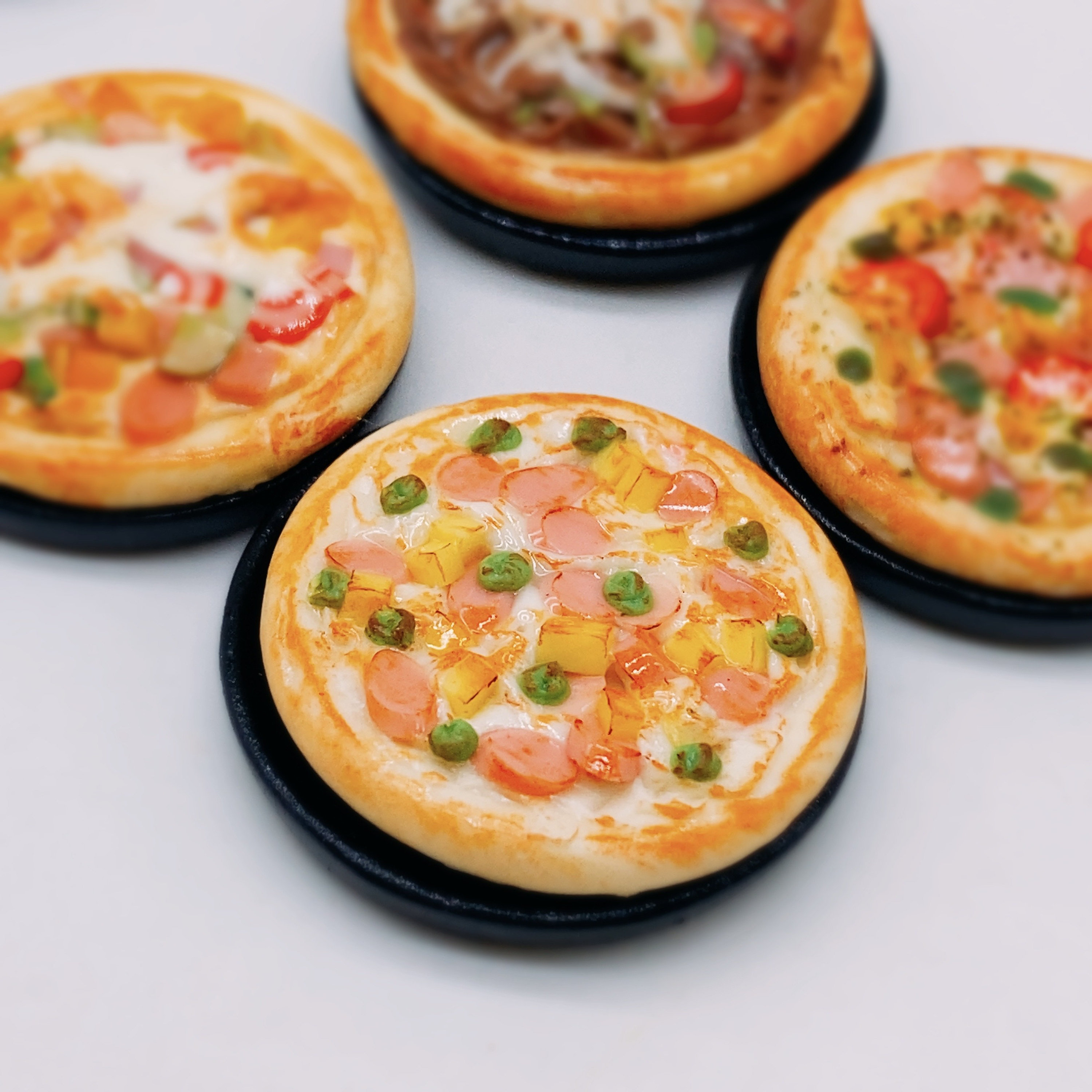 Miniature Fake Pizzaminiature Food Miniature Bakery - Etsy