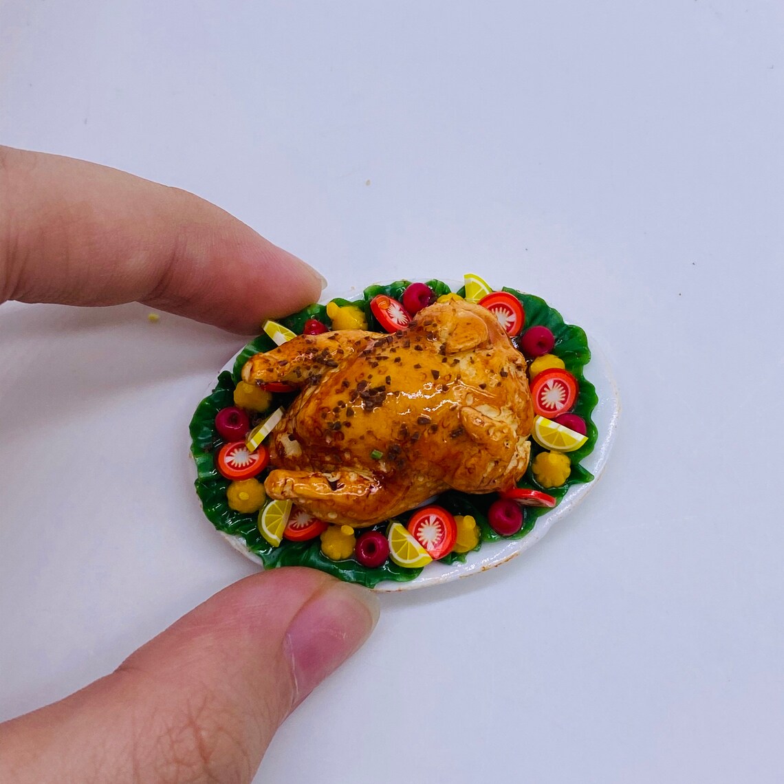 Miniature Turkey Miniature Food Thanksgiving Food Decorate - Etsy
