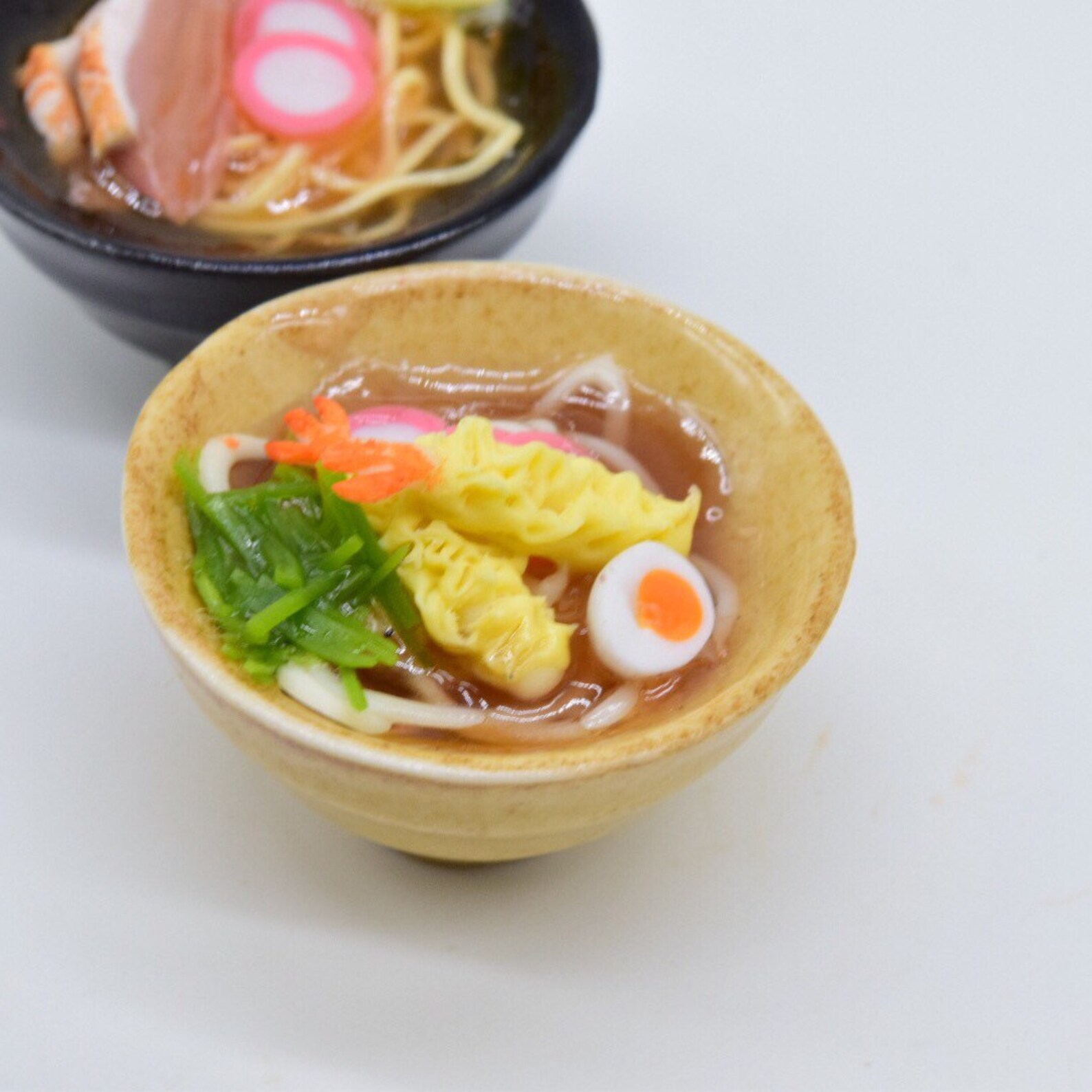 Miniature Ramen Japanese Cuisine in Ceramic Bowl Size 25 Mm - Etsy