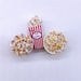3 Pieces Miniature Popcorn Bucket and Box, Miniature Food for Dollhouse ...