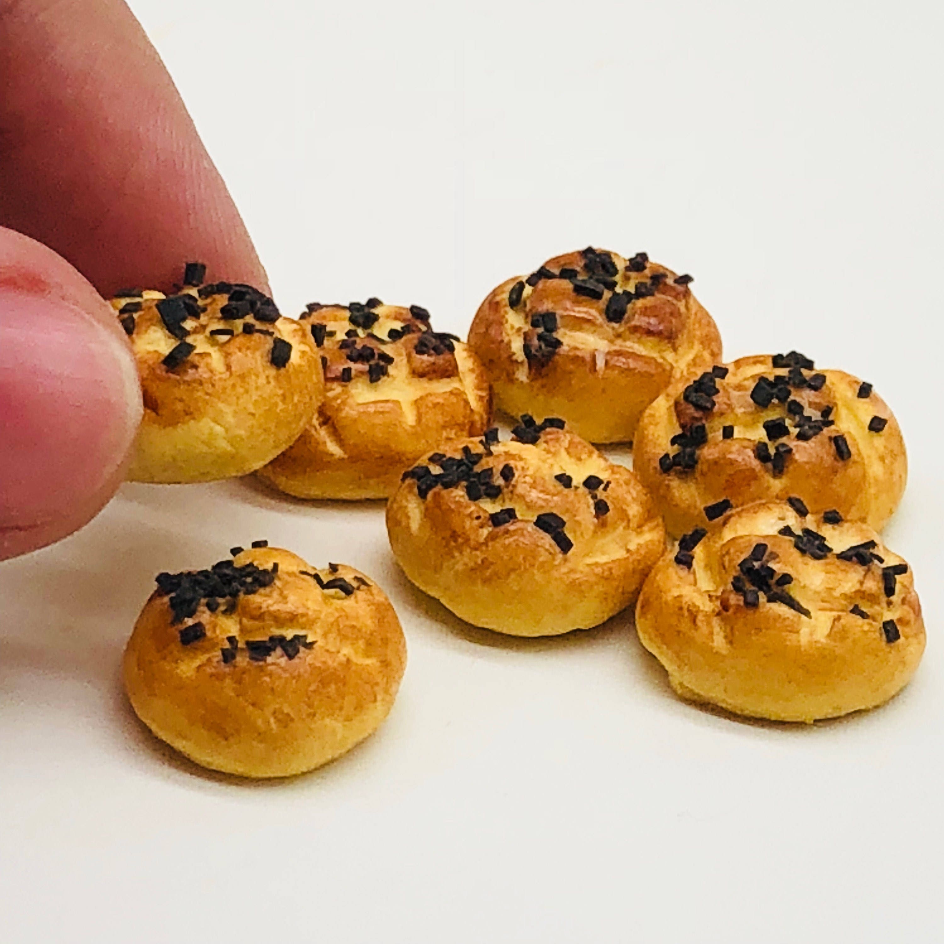 Art & Collectibles 10 pieces Miniature Bread,Miniature Bakery,Miniature ...
