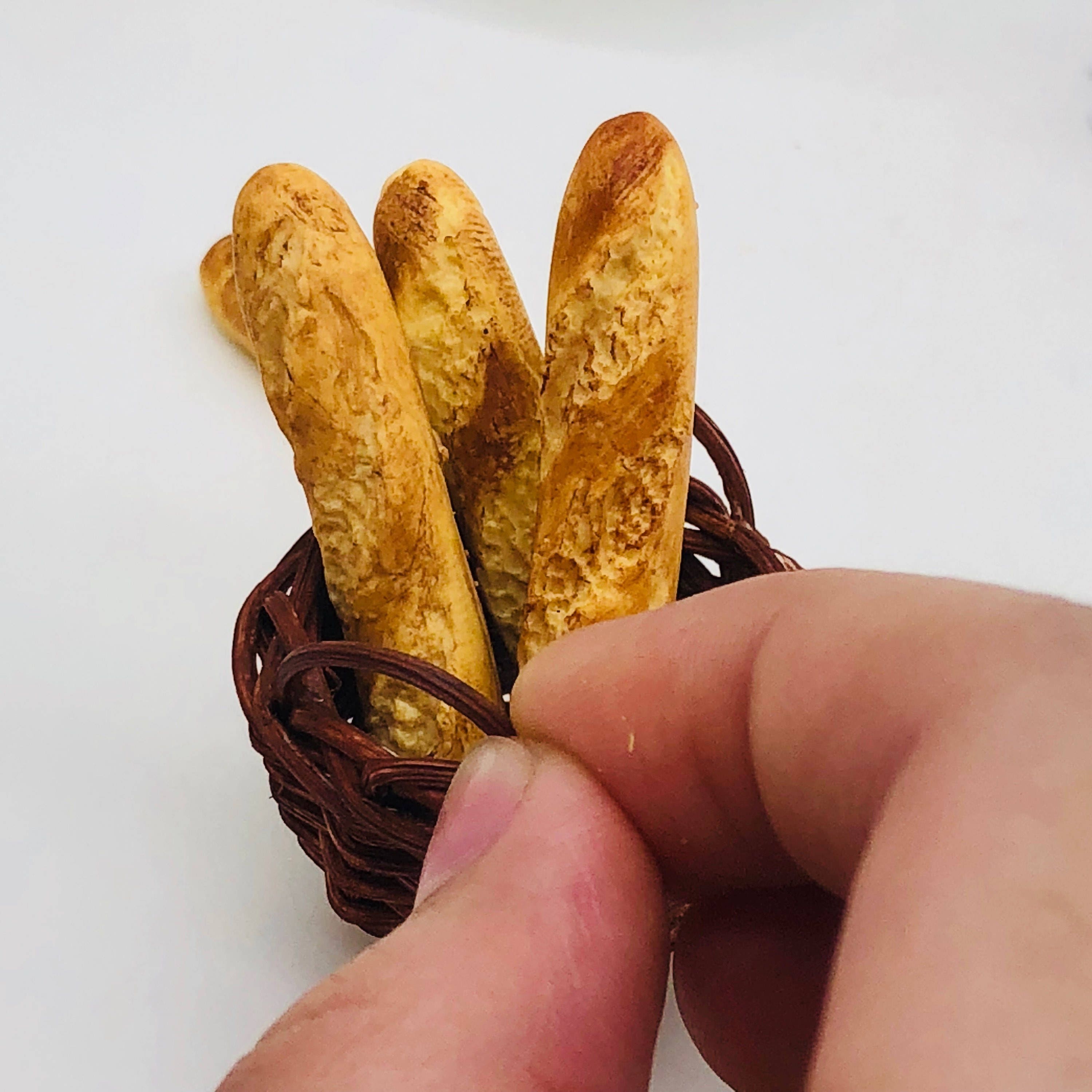 Miniature Clay Bread: Dollhouse Bakery, 10 Pieces - Etsy