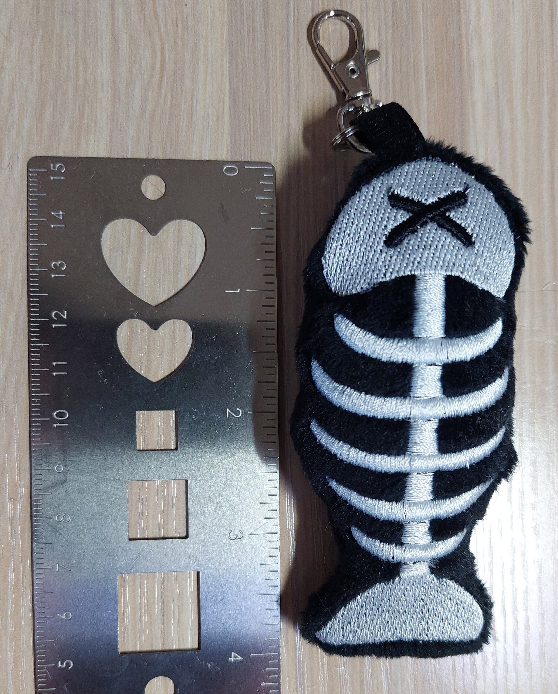 Fish Bone Keychain - Etsy