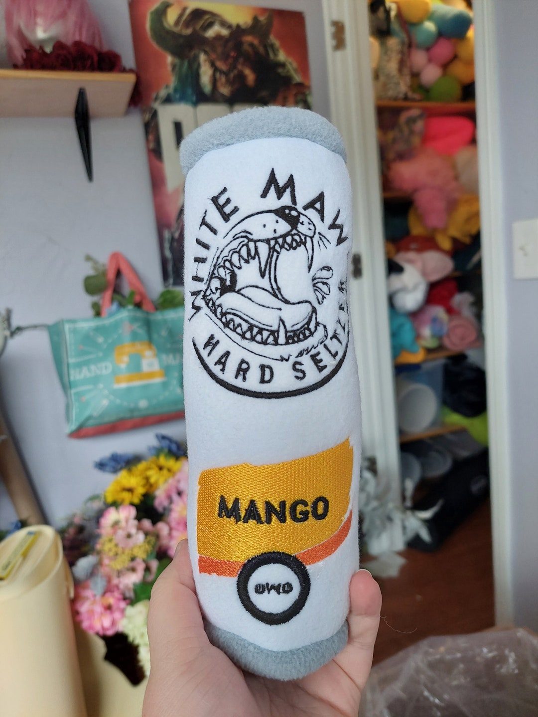 White Maw Plush Prop - Etsy