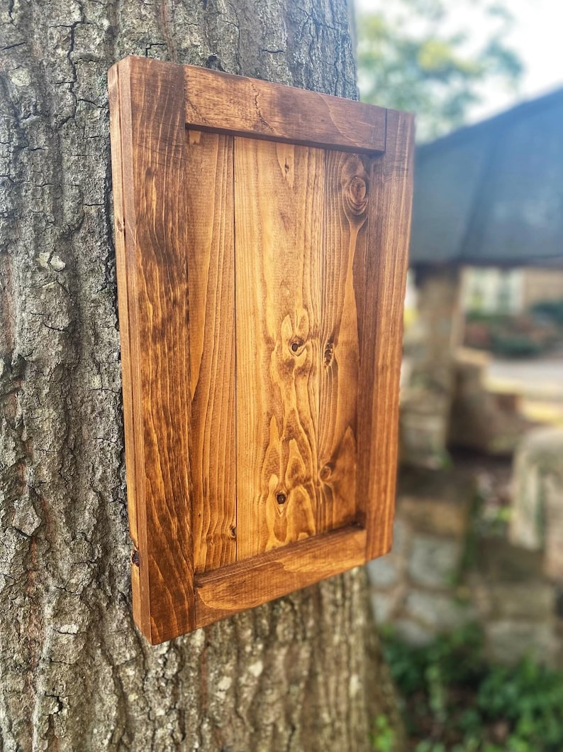 Handmade Rustic Wooden Plaque: Hunting Trophy Display - Etsy