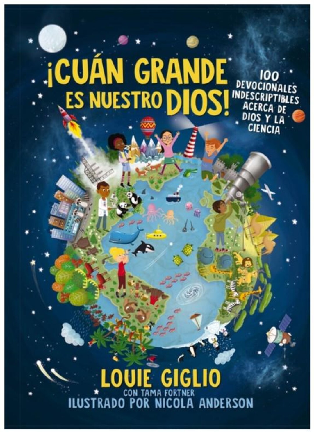 Cuán Grande Es Nuestro Dios!: Spanish Children's Science Devotional - Etsy
