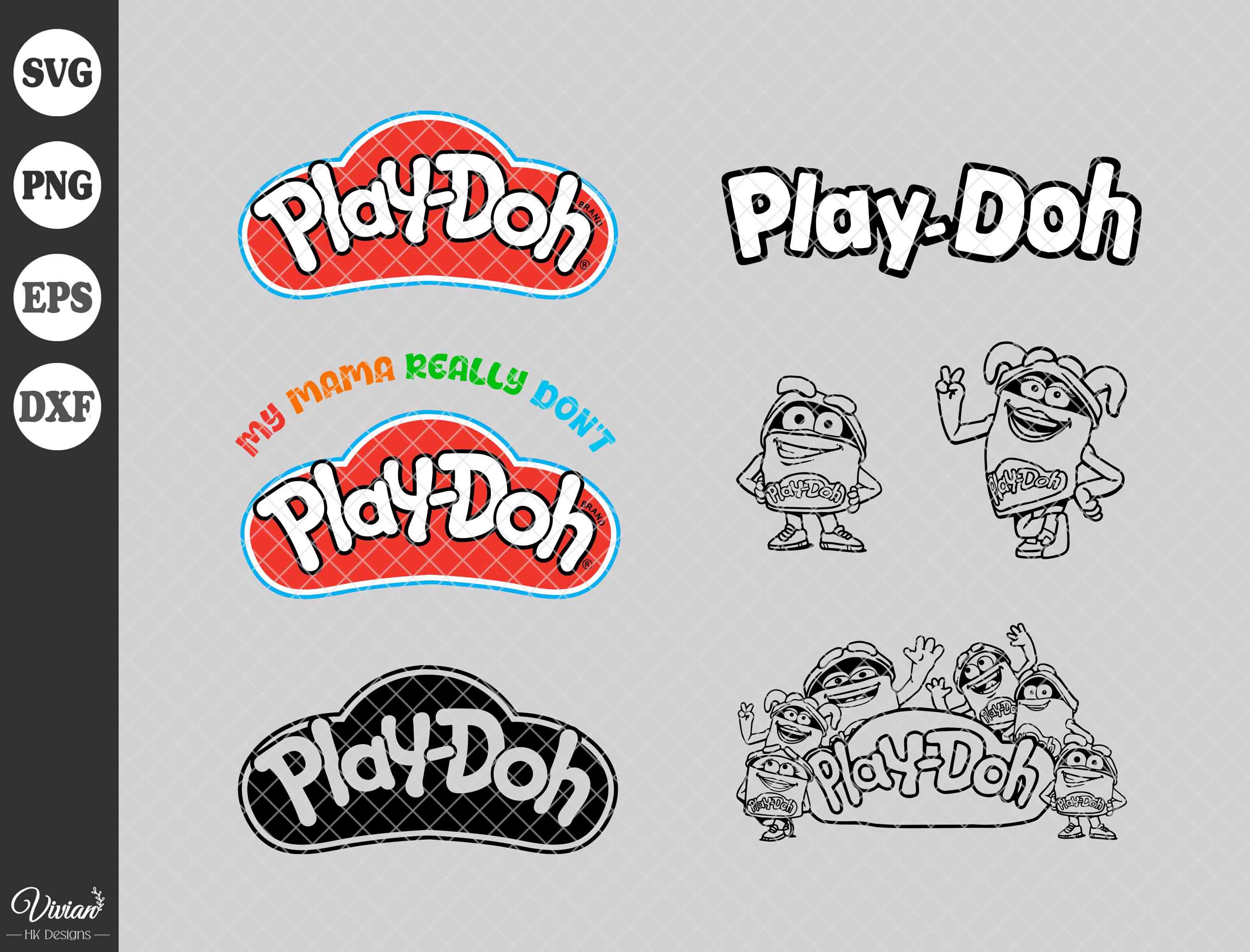 Playdoh, Svg, EPS, DFX, PNG, Cricut, Digital Download - Etsy