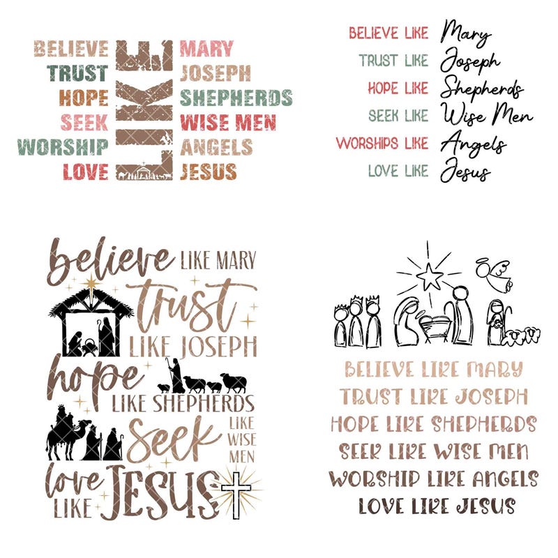 Png Faith Like Joseph - Etsy