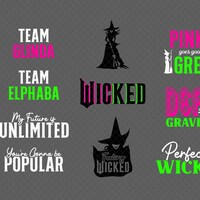 Wicked Svg - Etsy