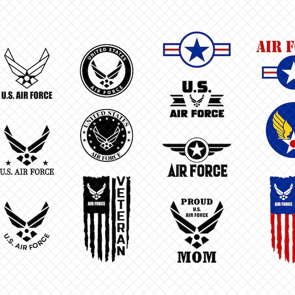Air Force Svg - Etsy