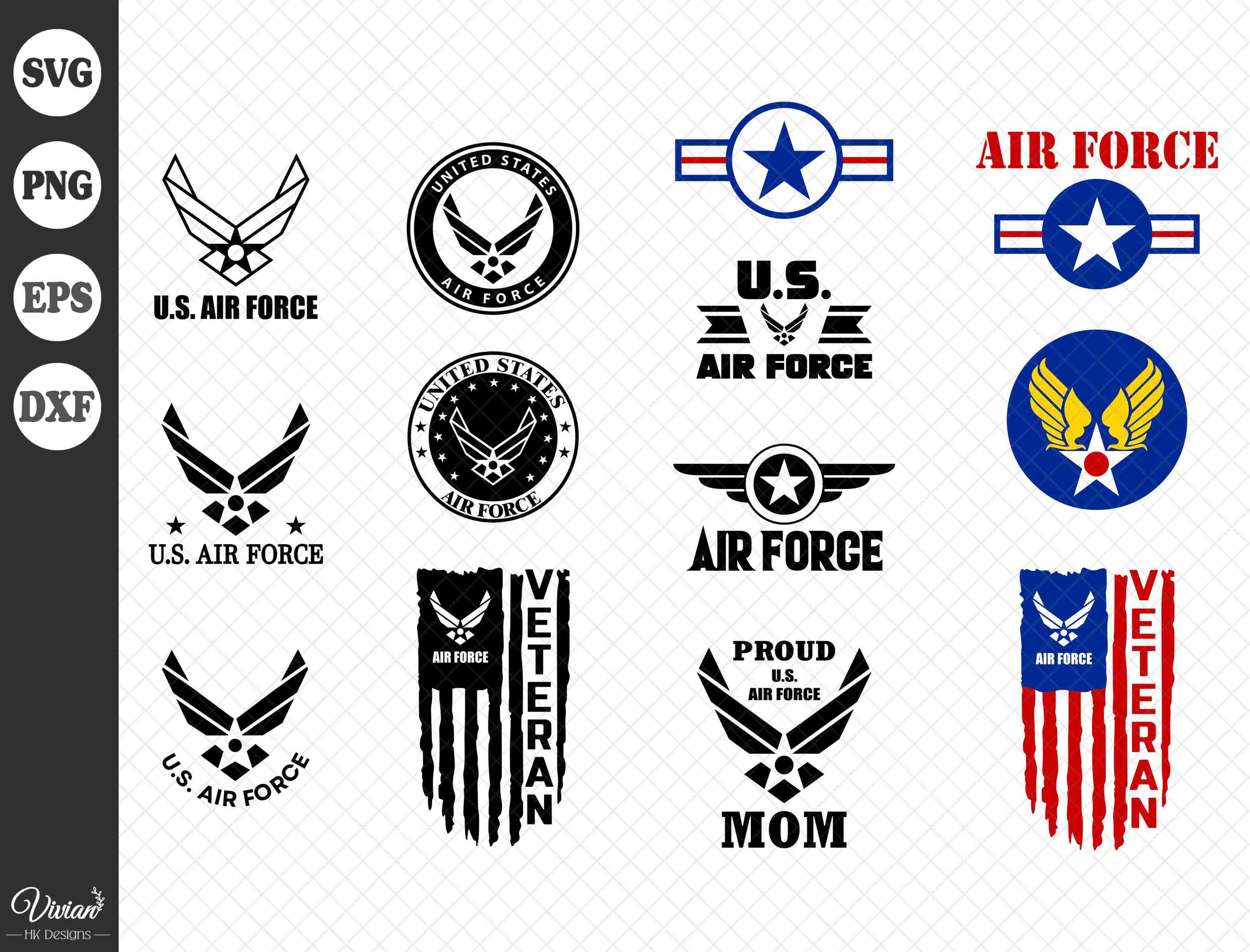 U.S. Air Force, Svg, EPS, DFX, PNG, Cricut, Digital Download - Etsy