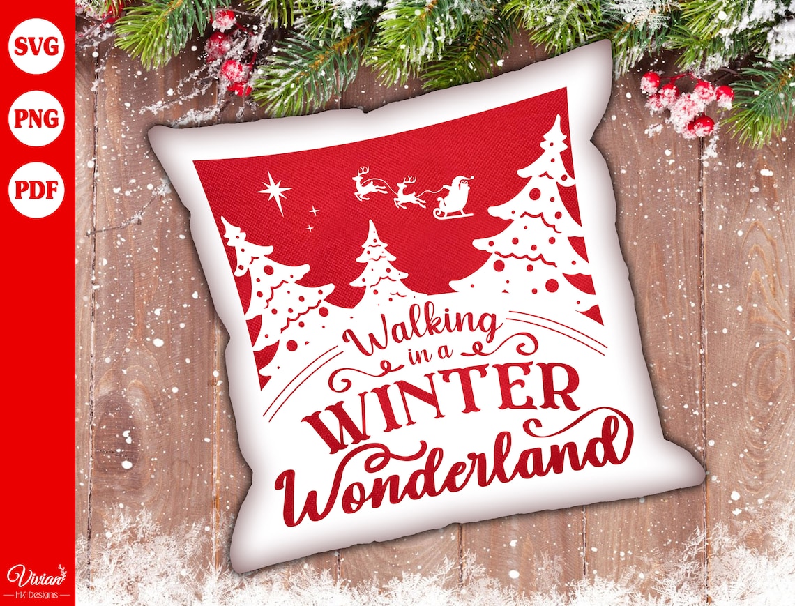Walking in a Winter Wonderland, Christmas Tree, Christmas Sign, Winter ...