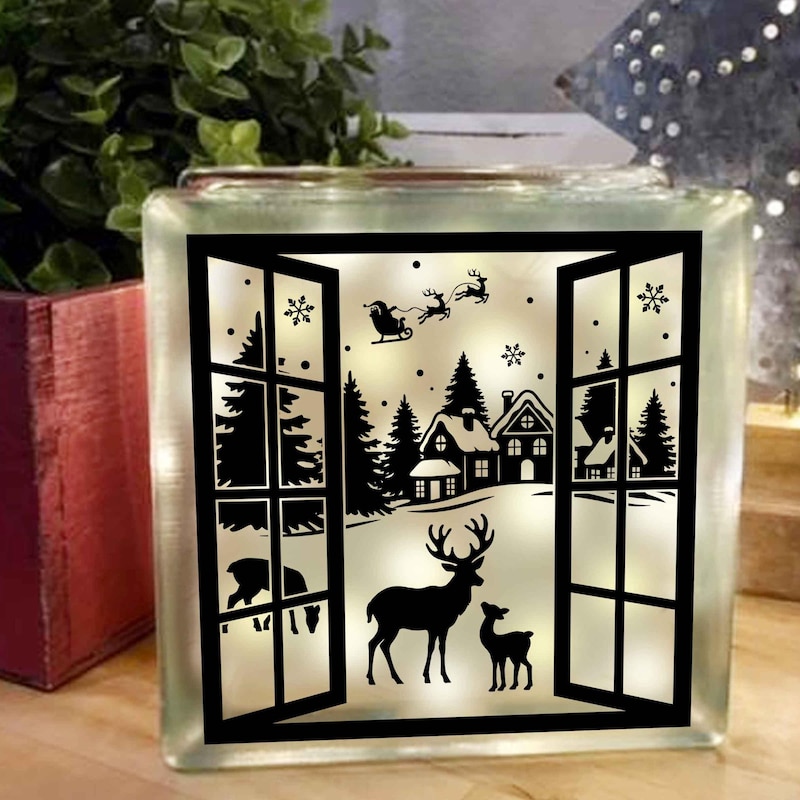 Village Tree Block Print - Etsy