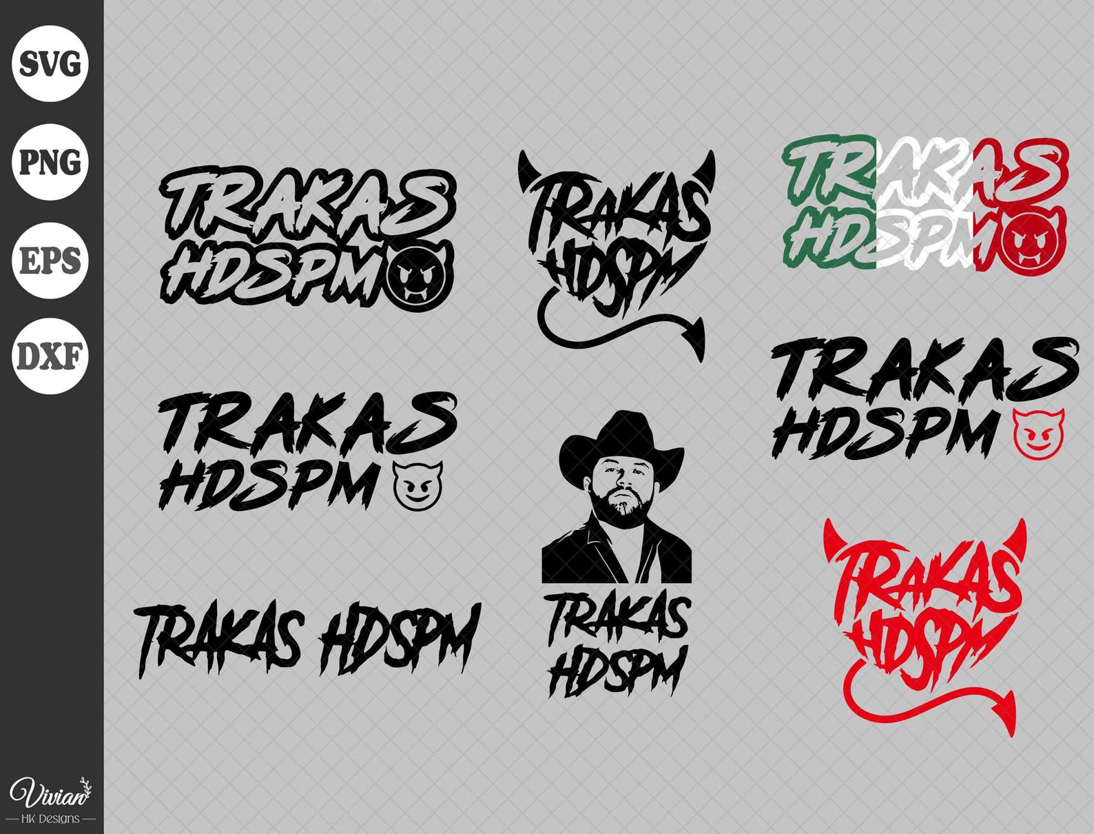 Trakas Hdspm, Svg, EPS, DFX, PNG, Cricut, Digital Download - Etsy