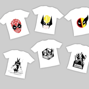 Deadpool and Wolverine, Svg, EPS, DFX, PNG, Cricut, Digital Download - Etsy